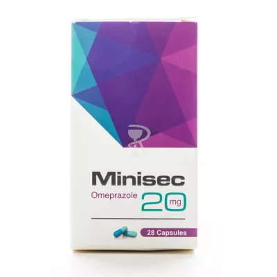 MINISEC 20MG 14 CAPSULES | Rosh Medical Company